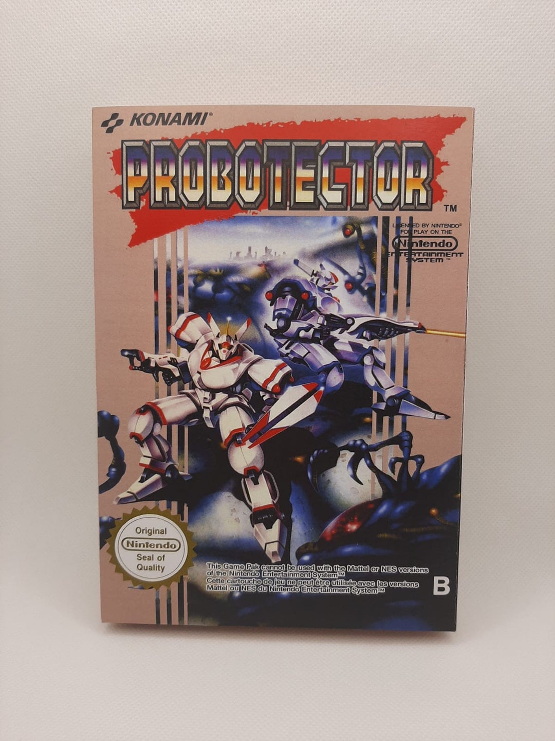 NES Probotector Box Cover Only - Etsy Sweden
