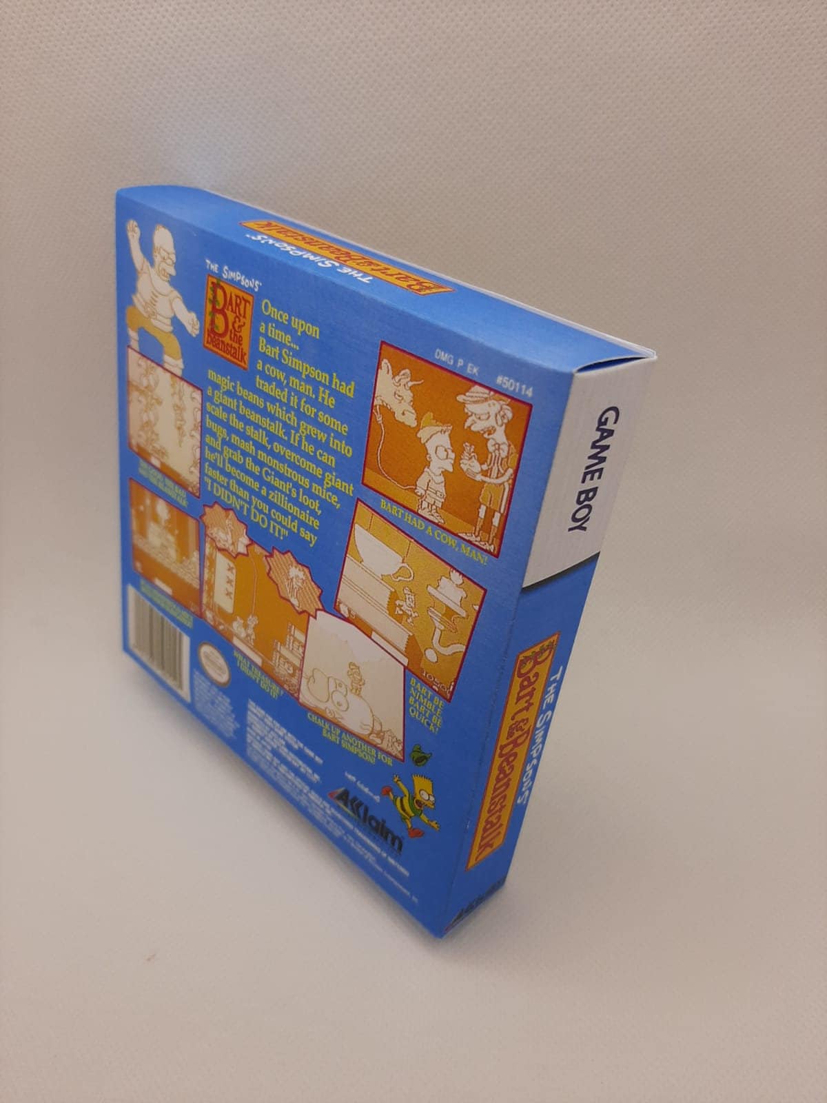GAME BOY - the Simpsons: Bart & the Beanstalk - Box Cover Only - Etsy