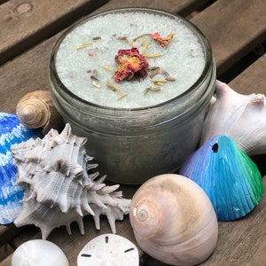 Under the Sea Mermaid Sugar Scrub and Epsom Salt Bath Soak, Handmade ...