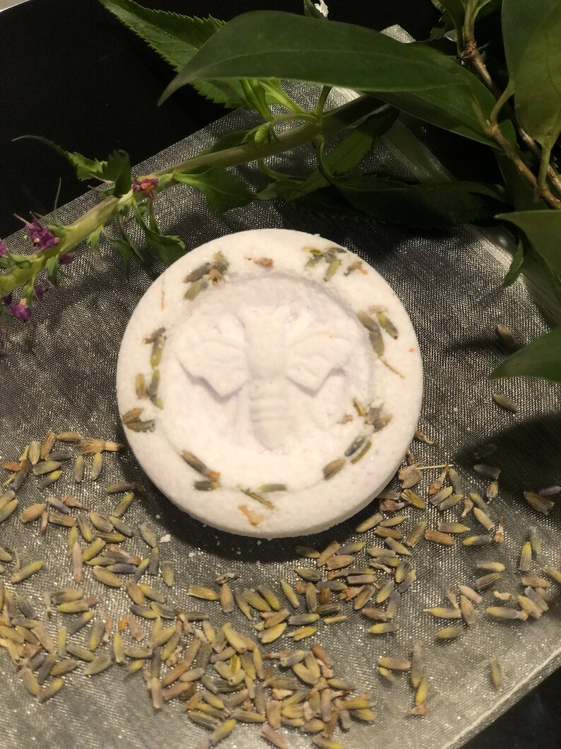 4 Pack Customizable Bee Bath Bombs, Handmade Spa Day Gift Box With Rose ...