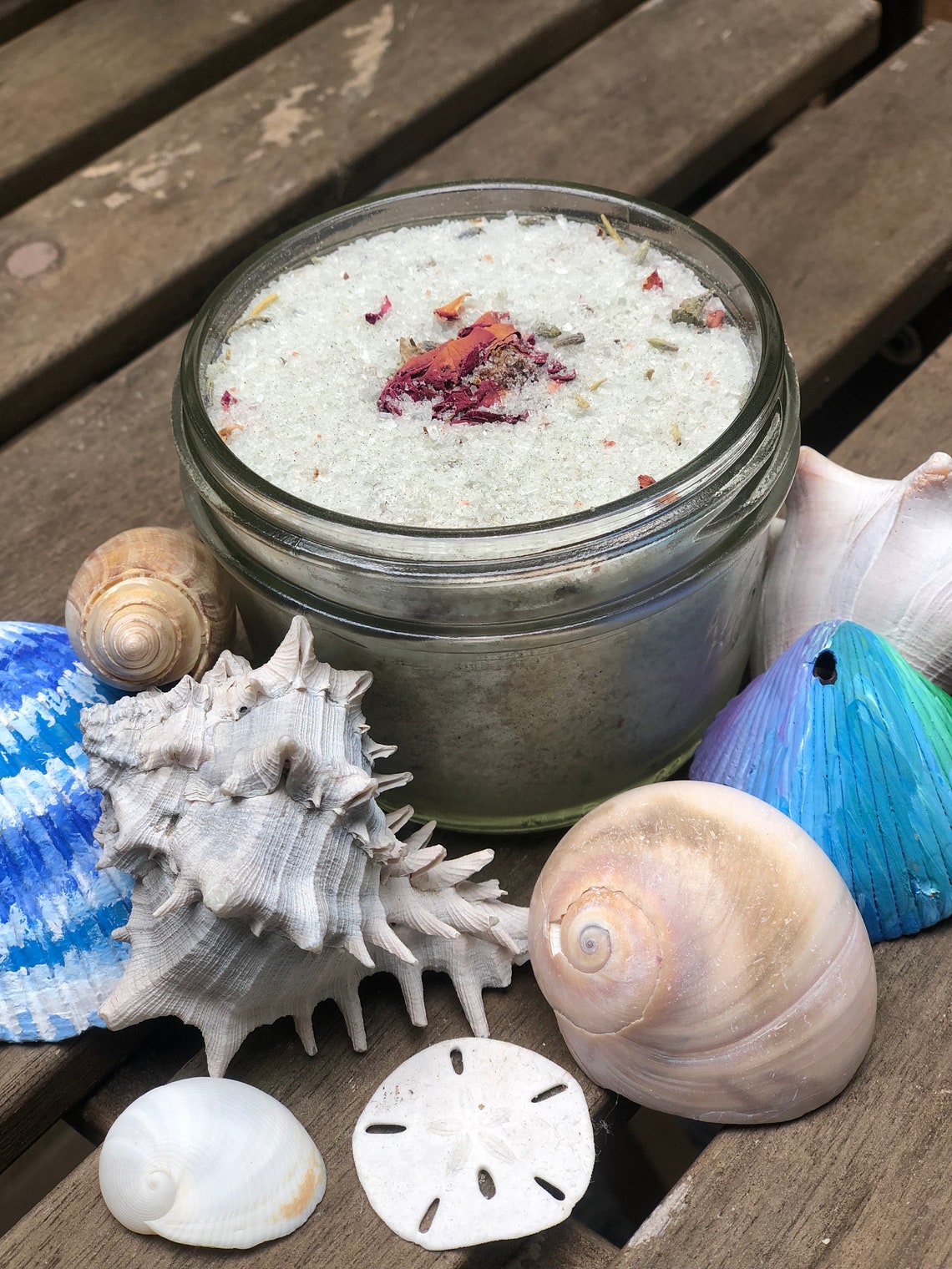 Under the Sea Mermaid Sugar Scrub and Epsom Salt Bath Soak, Handmade ...
