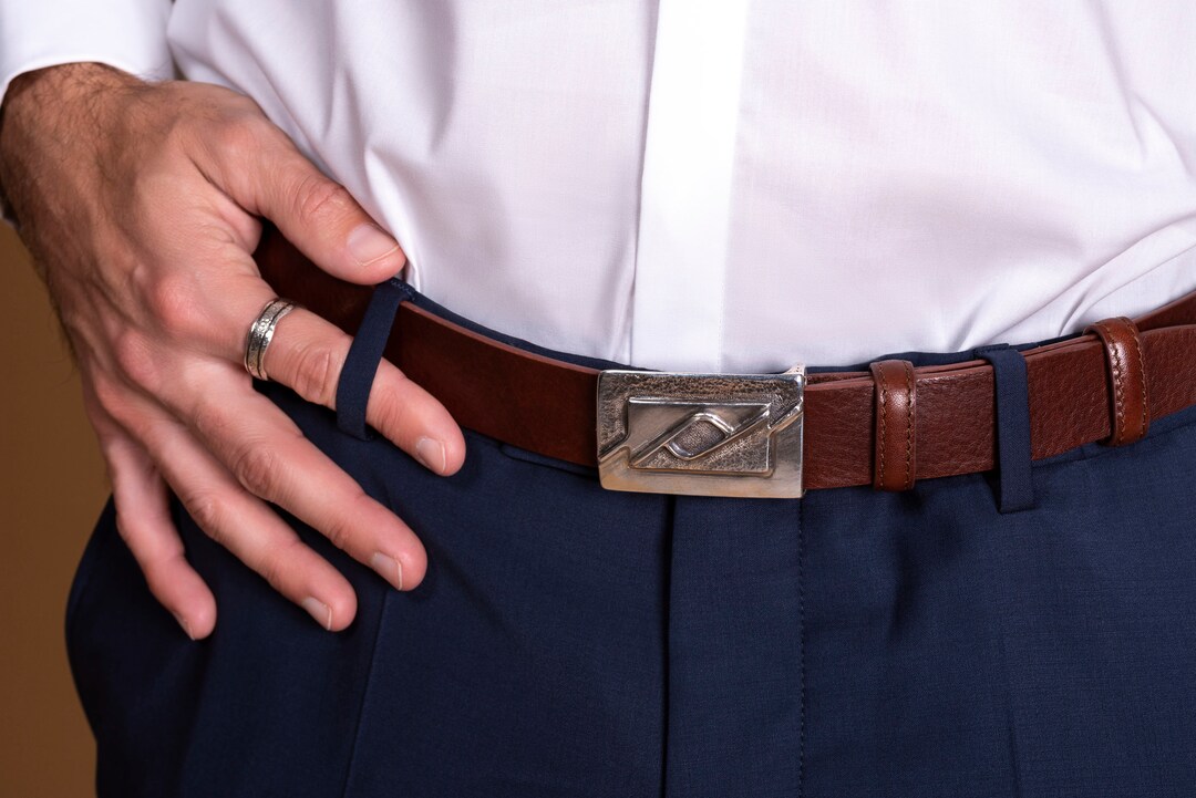 Sterling Silver Belt Buckle, Handmade Belt Buckle, Men's Accessory ...