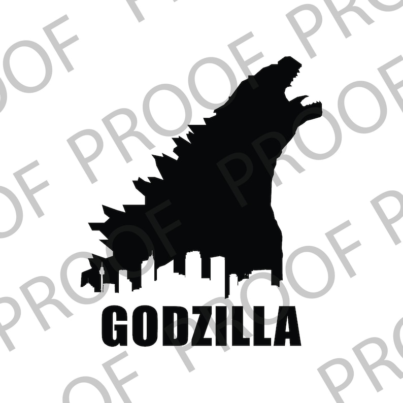 Godzilla SVG • Digital SVG - Etsy Australia