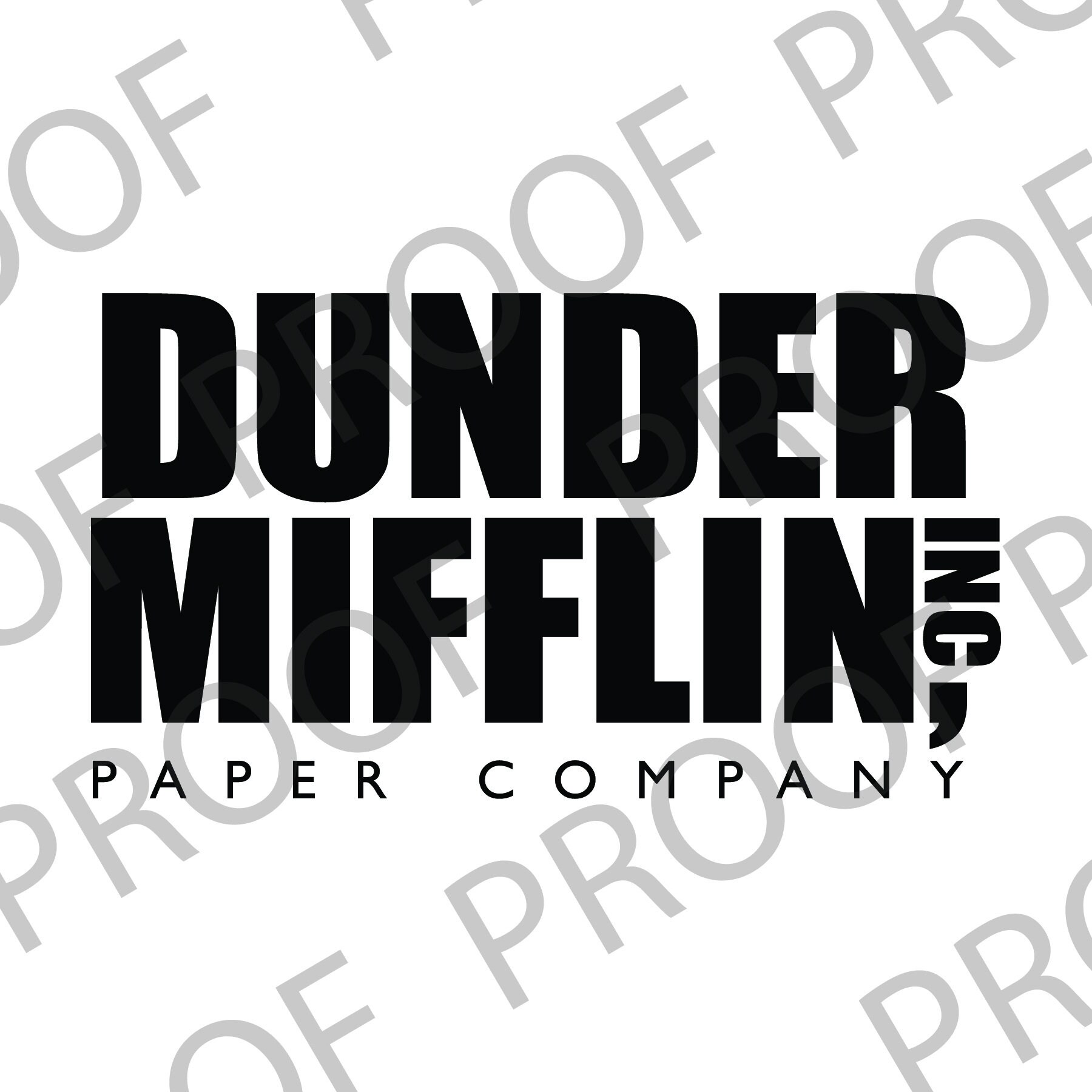 Dunder Mifflin SVG • Digital SVG - Etsy