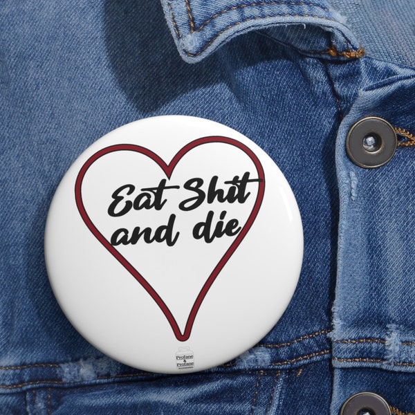 Heart Safety Pin - Etsy