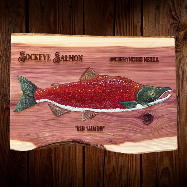 Sockeye Salmon - Etsy