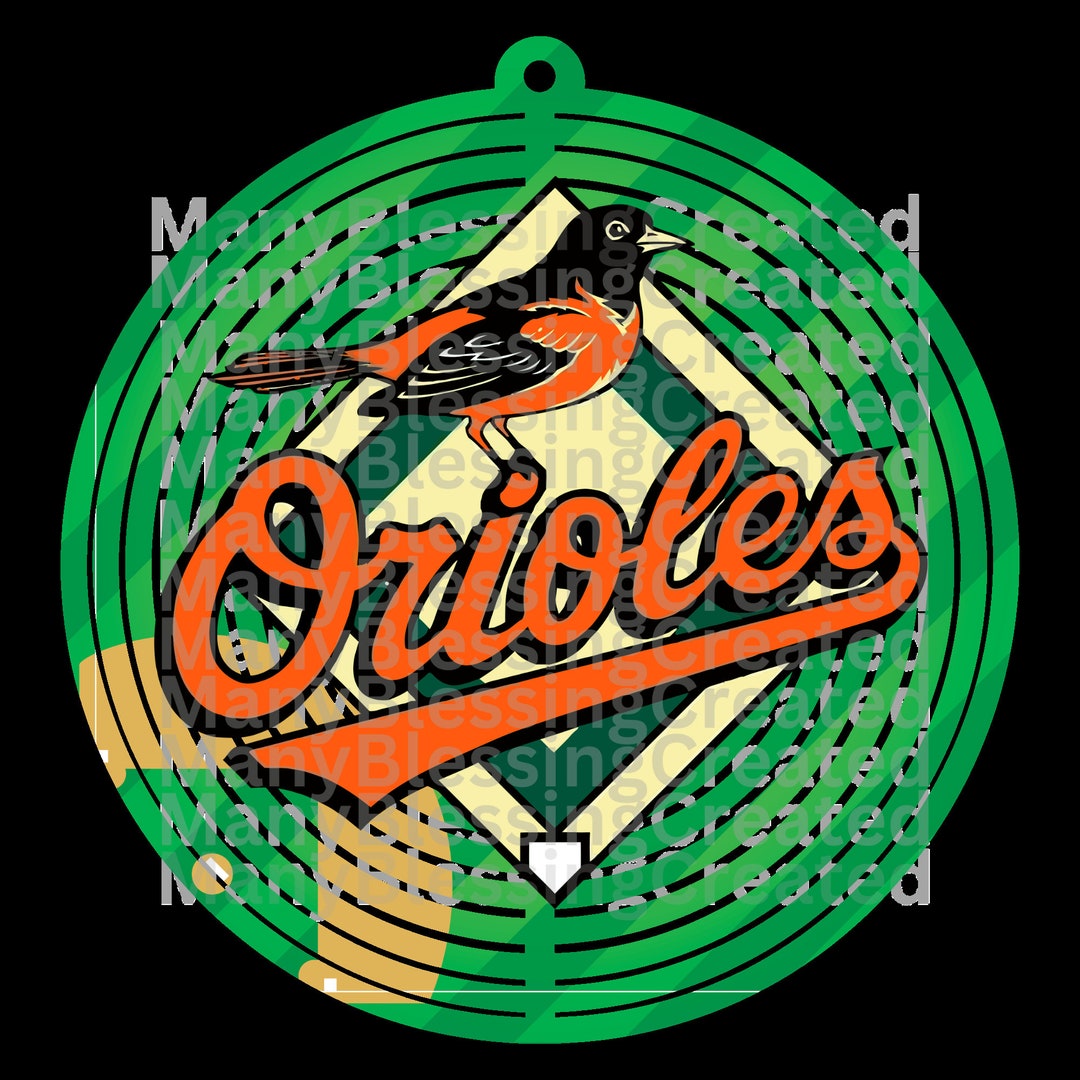 Baltimore Baseball Wind Spinner Field Retro - Etsy