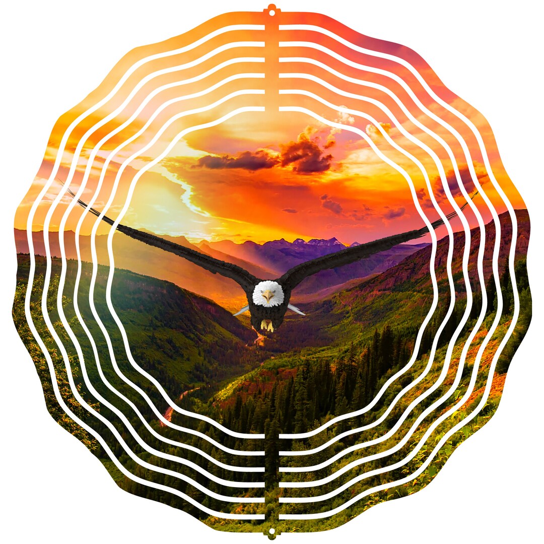 Soaring Eagle Wind Spinner - Etsy