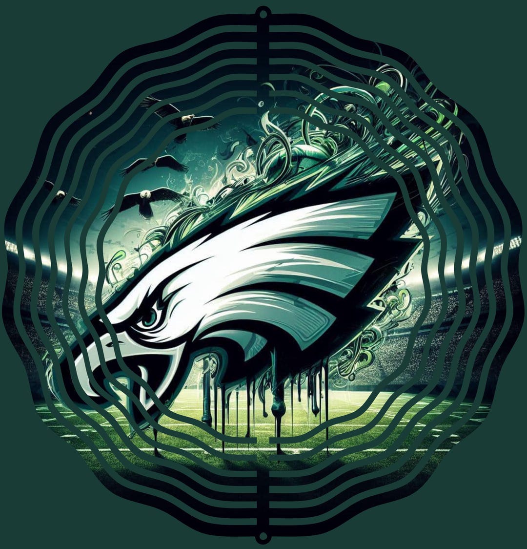 Philadelphia Bird Football Drip Spinner - Etsy