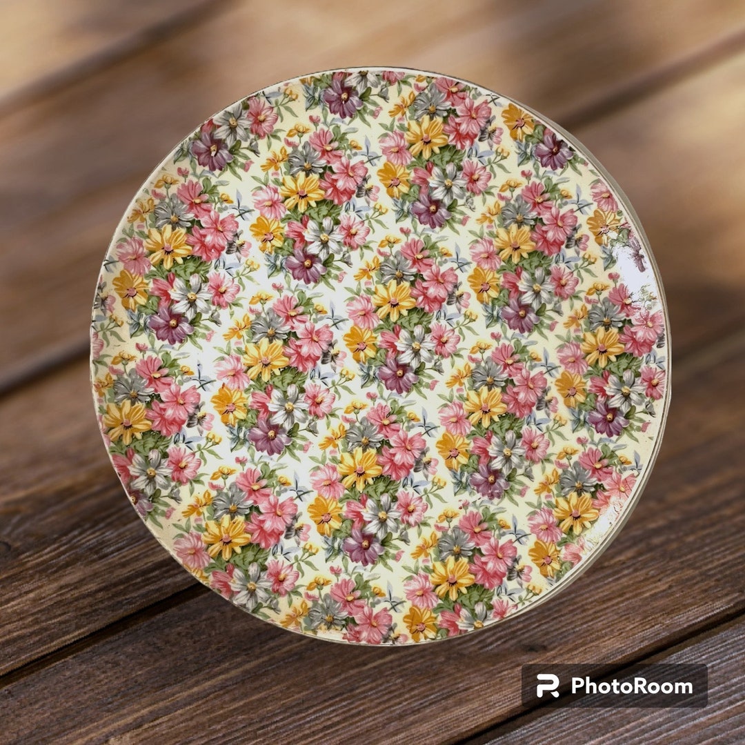 ESD Japanese Hand Painted Vintage Display Serving Plate Decor - Etsy