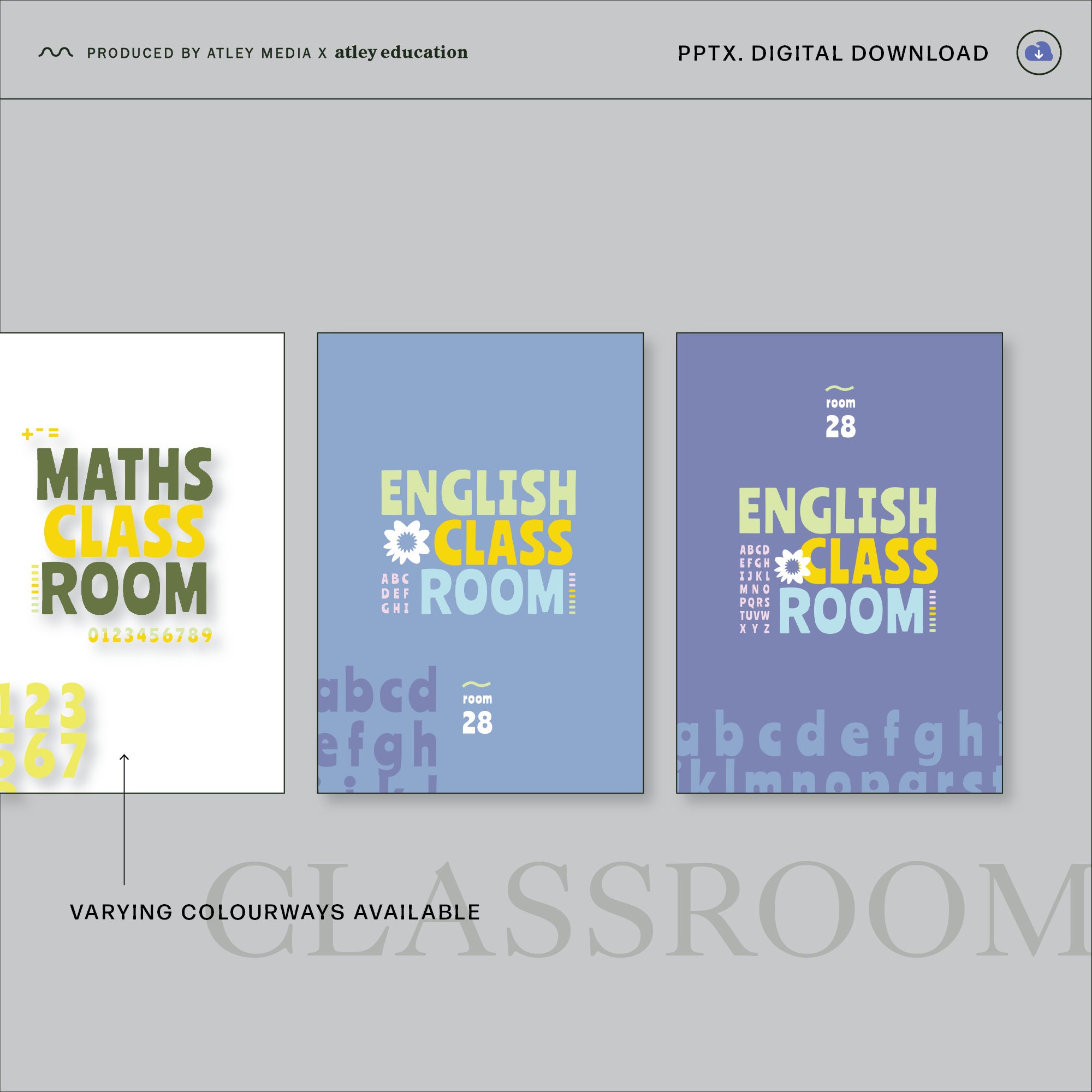 Classroom Signs | EDITABLE Room Number Labels With Days of the Week ...