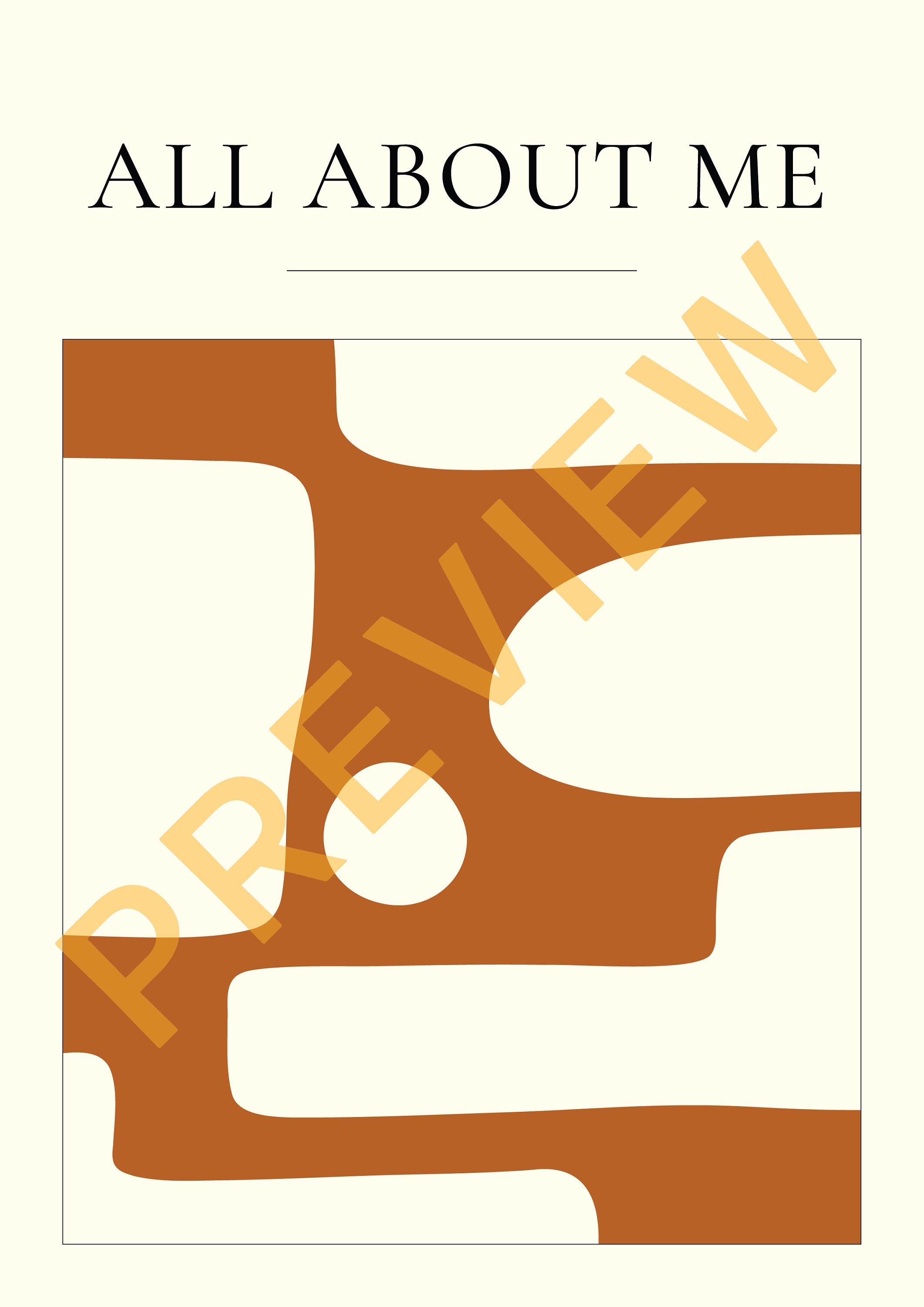 EDITABLE All About Me | Meet the Teacher Worksheets - Activity ...
