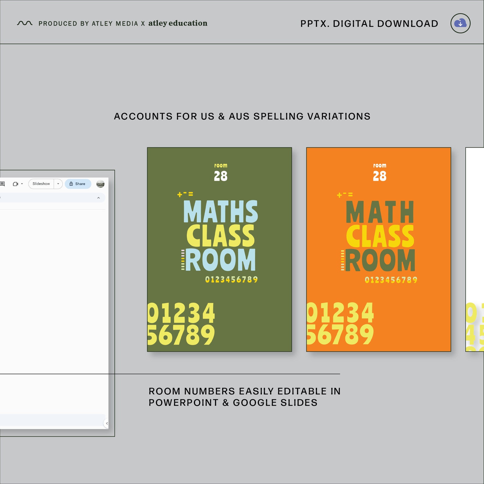Classroom Signs | EDITABLE Room Number Labels With Days of the Week ...