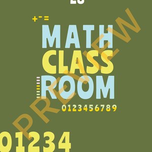 Classroom Signs | EDITABLE Room Number Labels With Days of the Week ...