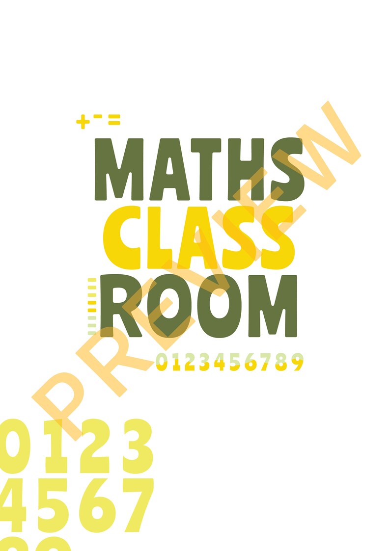 Classroom Signs | EDITABLE Room Number Labels With Days of the Week ...