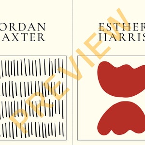 EDITABLE Name Tags - Scandinavian Art Design - Classroom Decor Back to ...