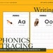 Phonics Animal Alphabet Tracing & Writing Worksheets - Letter Formation ...