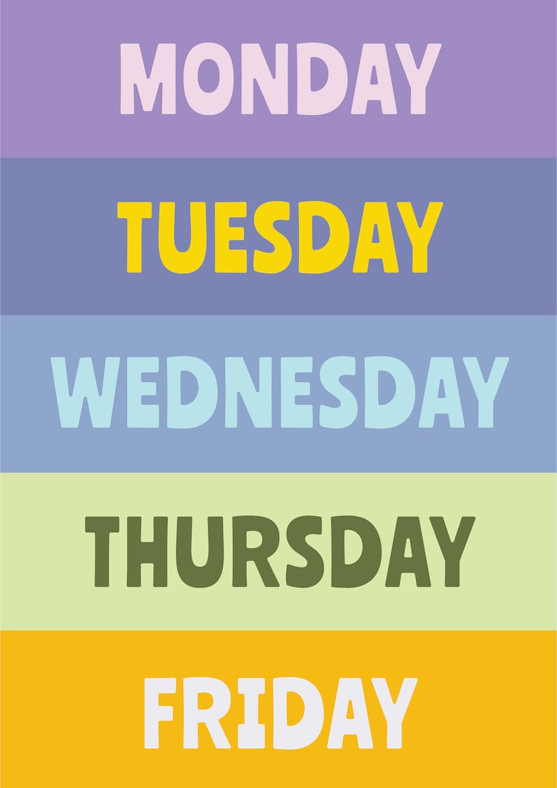 Classroom Signs | EDITABLE Room Number Labels With Days of the Week ...