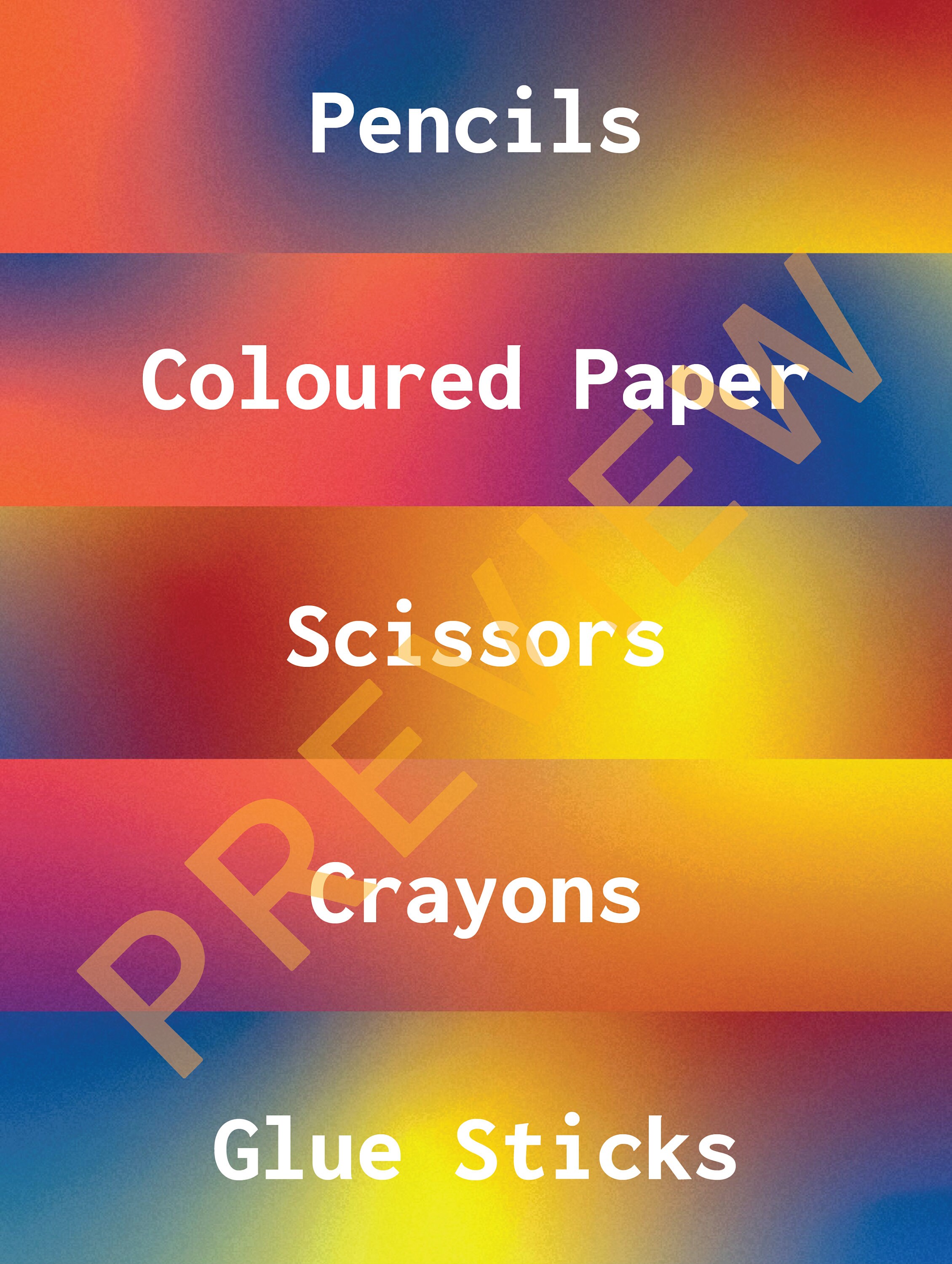 EDITABLE Gradient Name Plates, Labels, Name Tags & Table Numbers Back ...