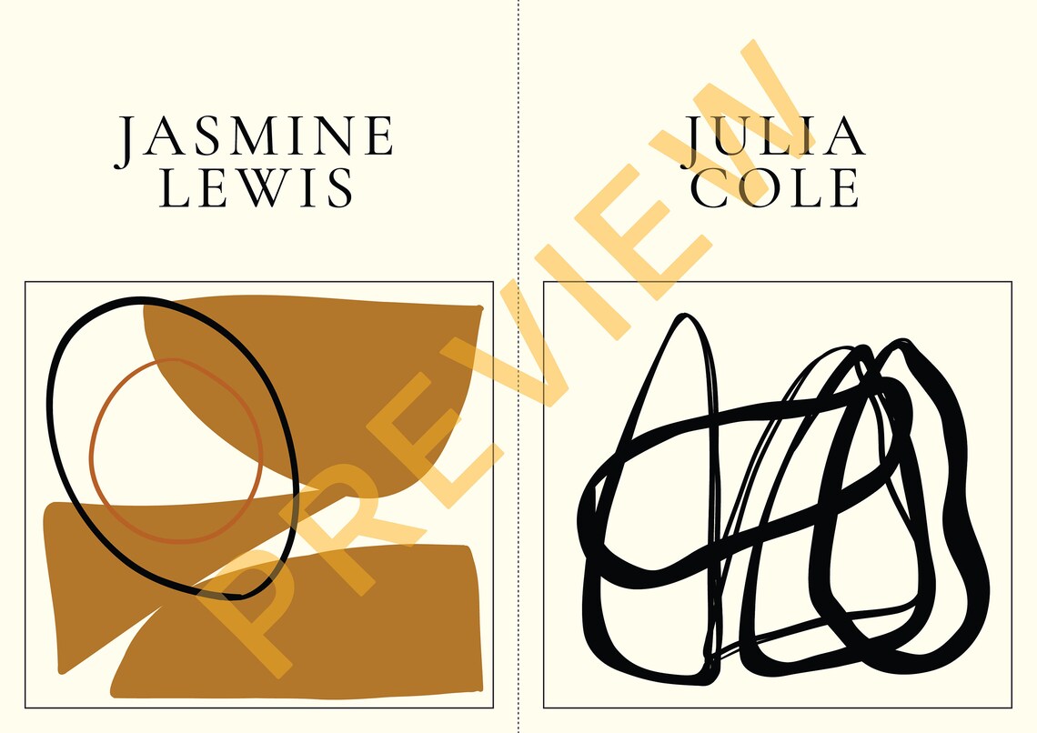 EDITABLE Name Tags Scandinavian Art Design Classroom Decor Back to ...