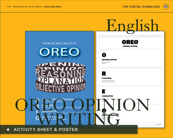 Oreo Worksheets