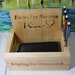 NEW - Unplug Cell Phone Drop Box - Personalized - Unplug for Homework ...