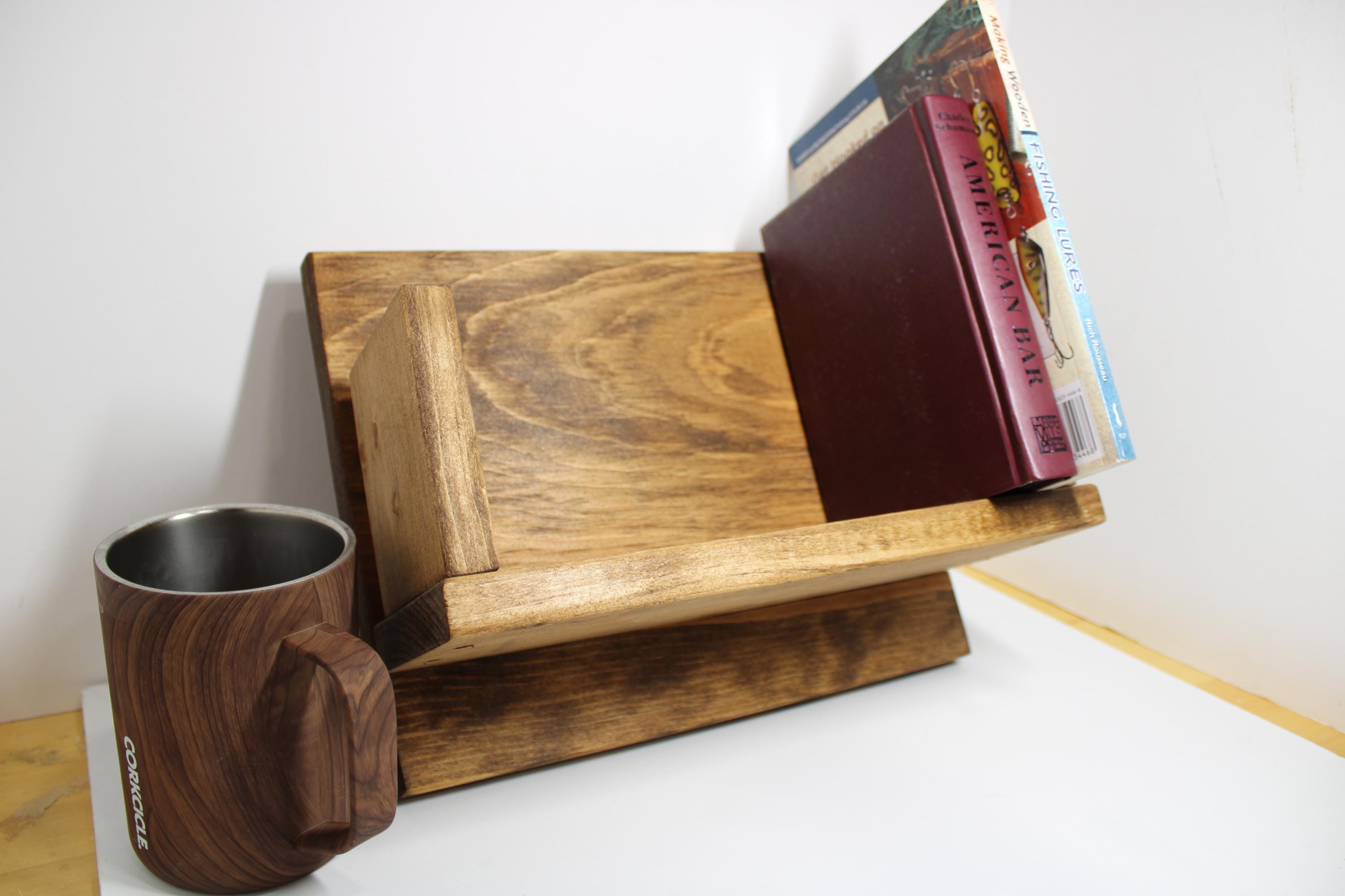 Rustic Compact Desktop Bookcase - Great for the Desk, Dorm, or Vanity ...