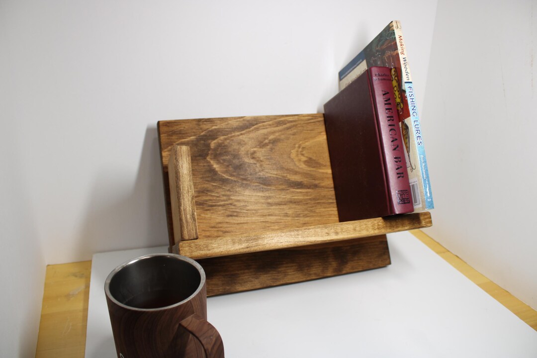 Rustic Compact Desktop Bookcase - Great for the Desk, Dorm, or Vanity ...