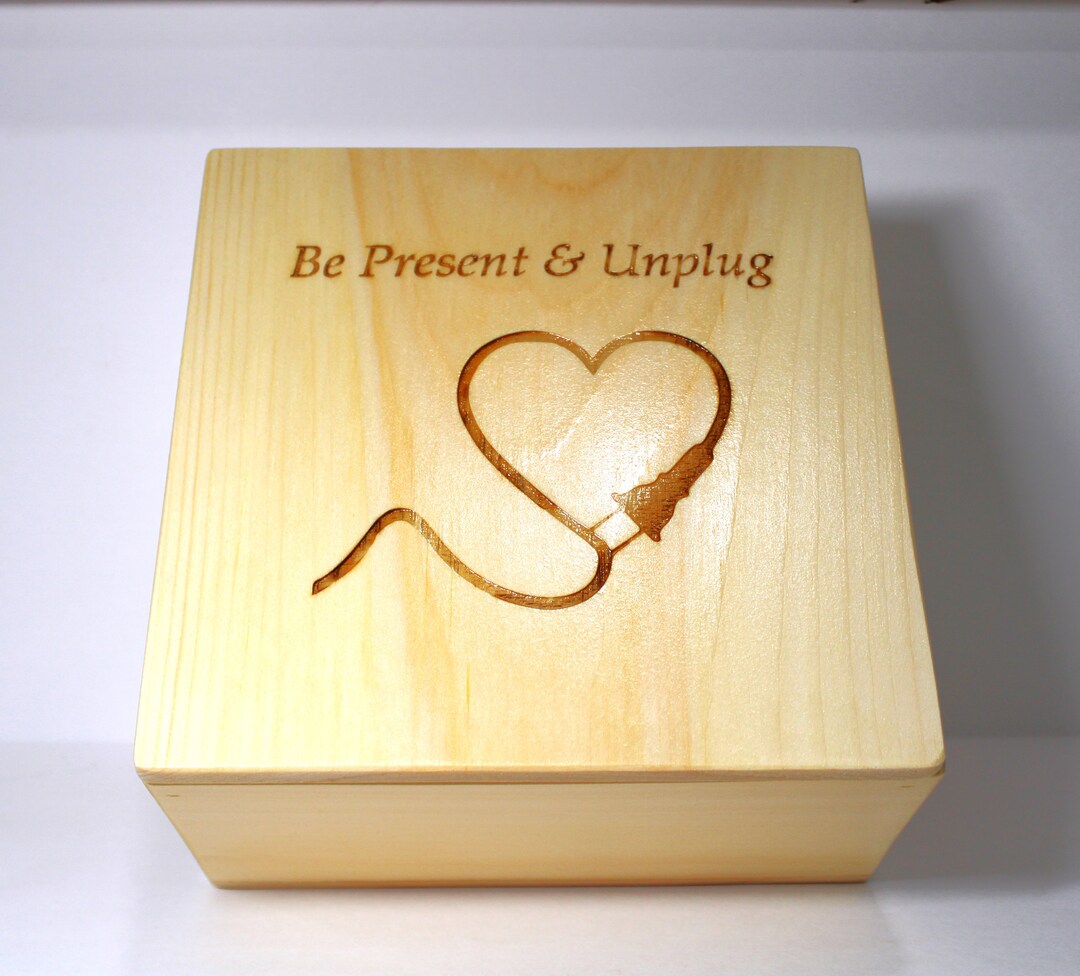 Phone Drop Box / Study Time - XL - With Cover! Due to Popular Demand ...