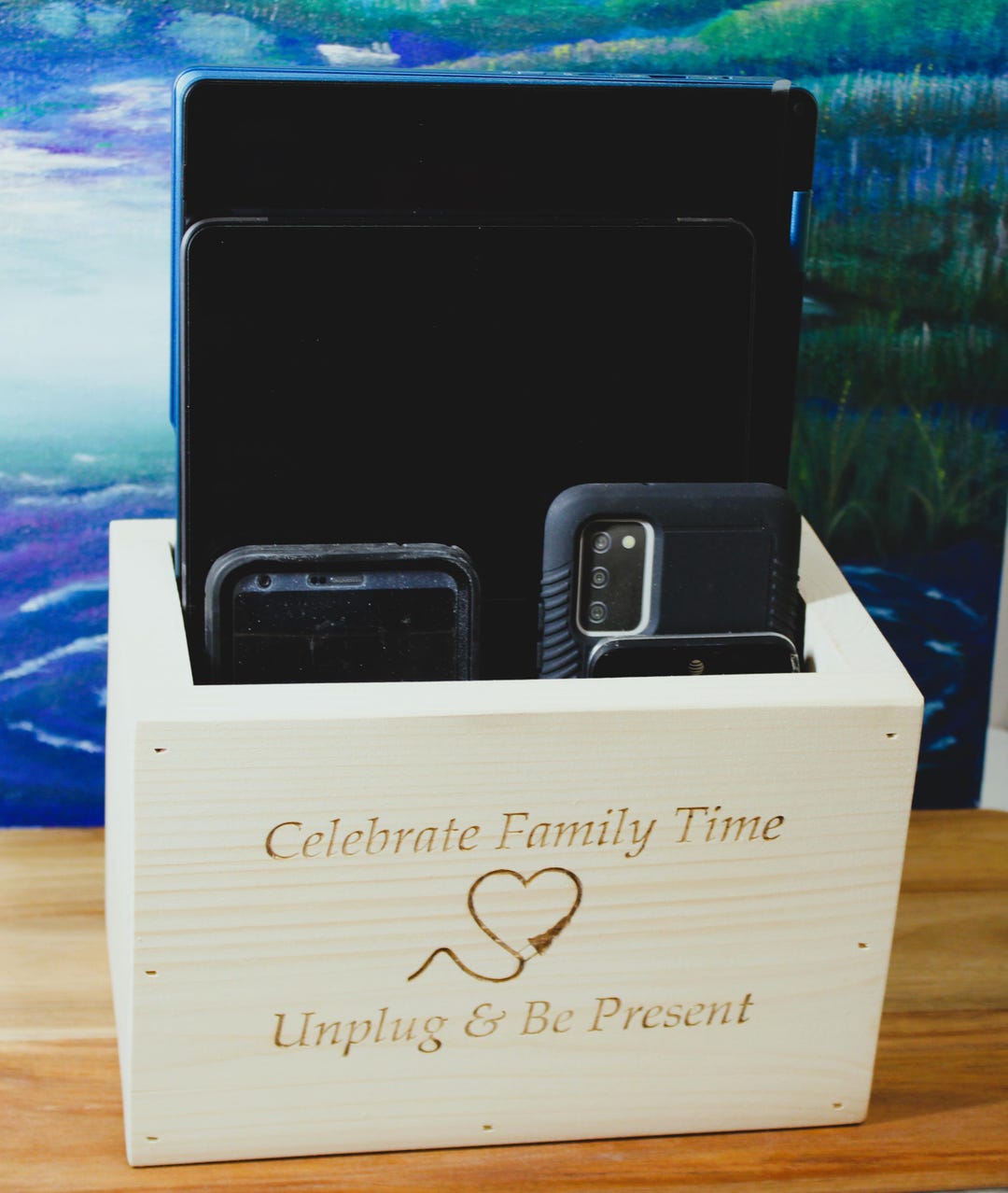 NEW - Unplug Tablet & Cell Phone Drop Box Addition - From Hidden Pond ...