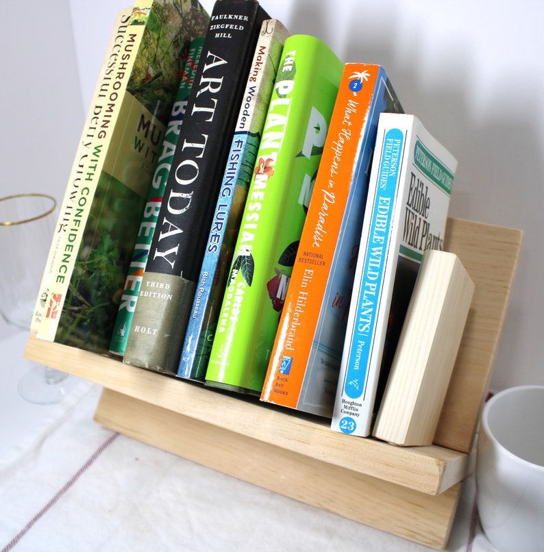 Compact Desk Top Bookcase - Great for the Desk, Dorm, Vanity or Table ...