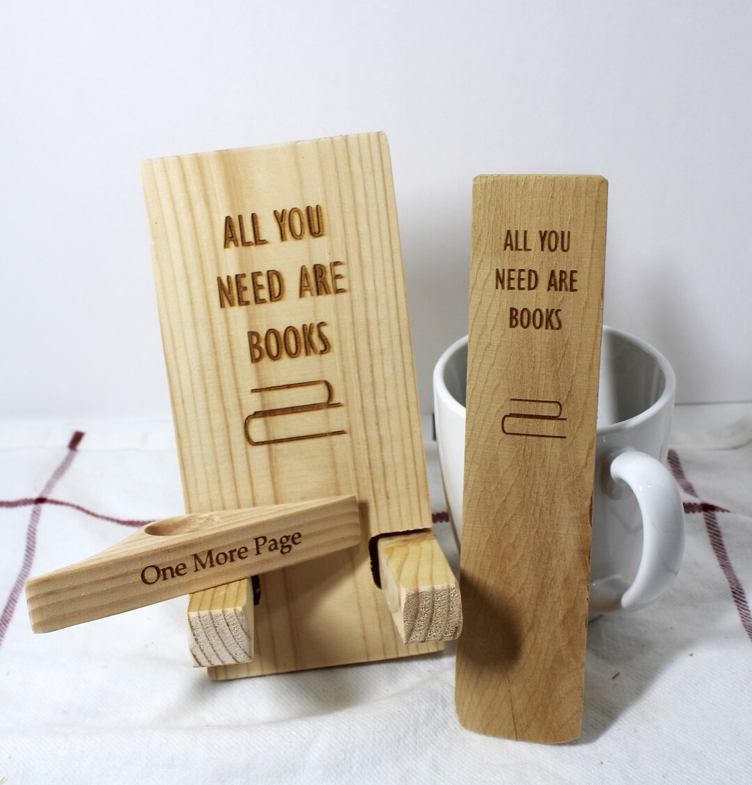 Personalized Book Lovers Accessory Stocking Gift Package - Limited ...