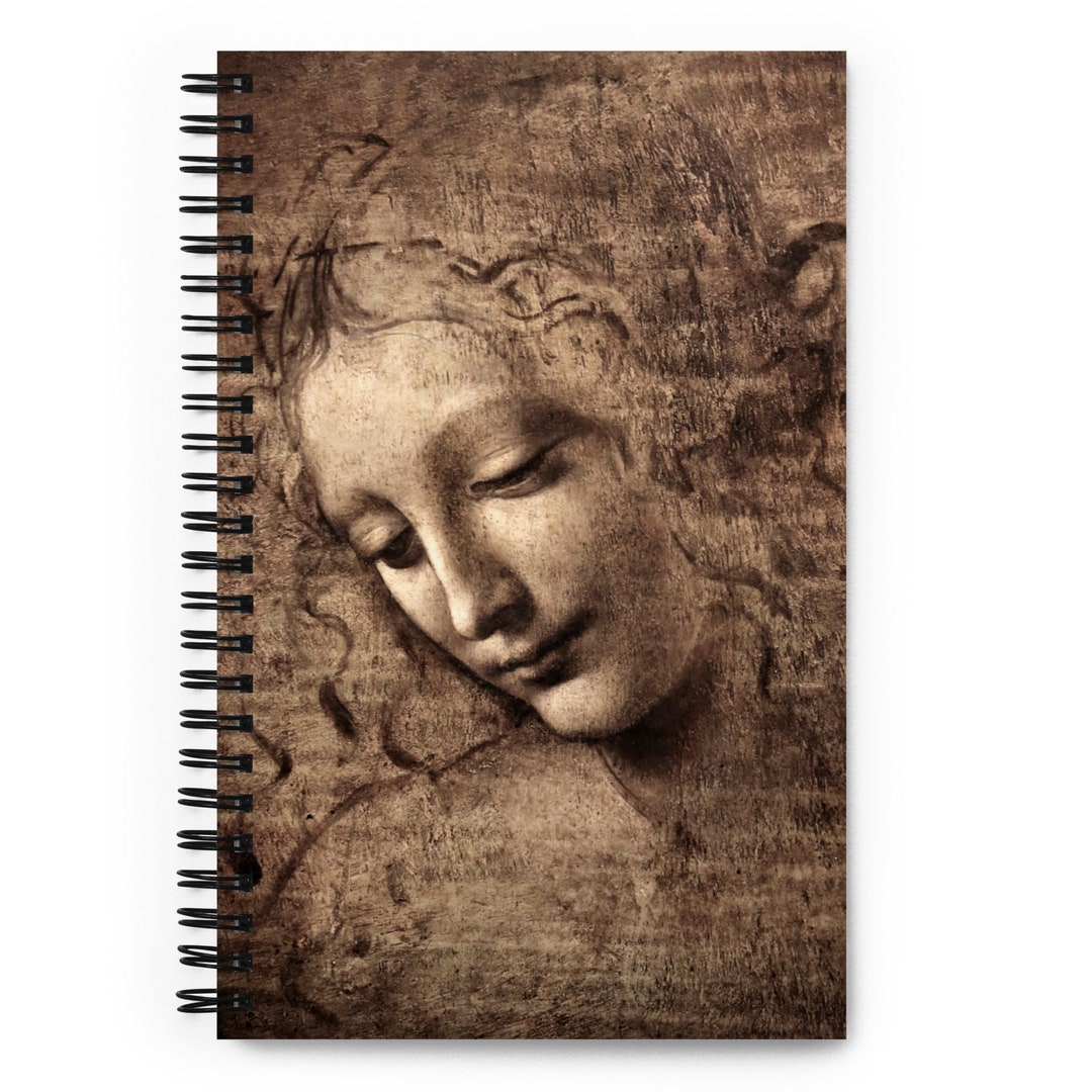 Leonardo Da Vinci's, Scapigliata - Spiral Notebook - Etsy