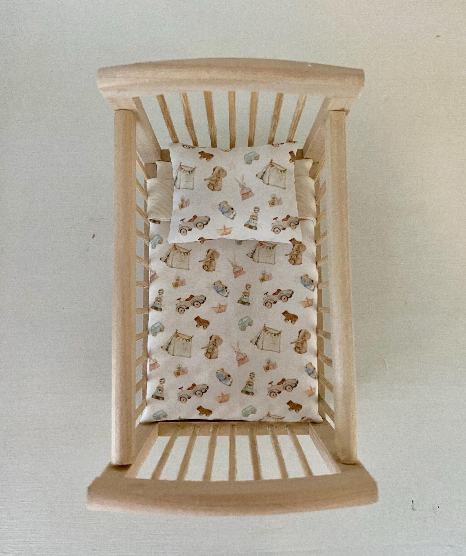 Dollhouse Miniature Maileg Nursery Cot and Bedding SHIPPED FROM ...