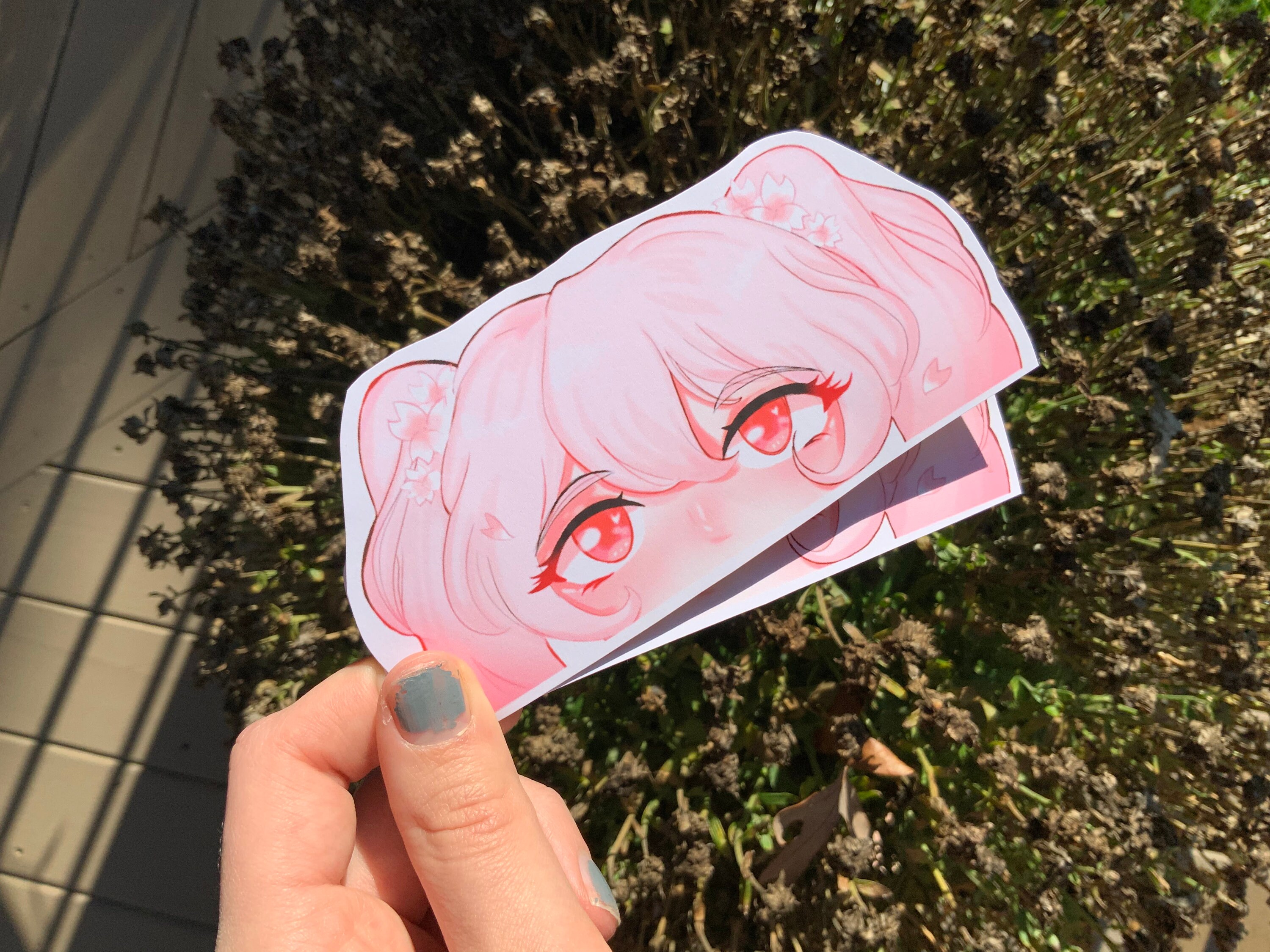 Anime virtual Singer Peeker Sticker sakura Version - Etsy