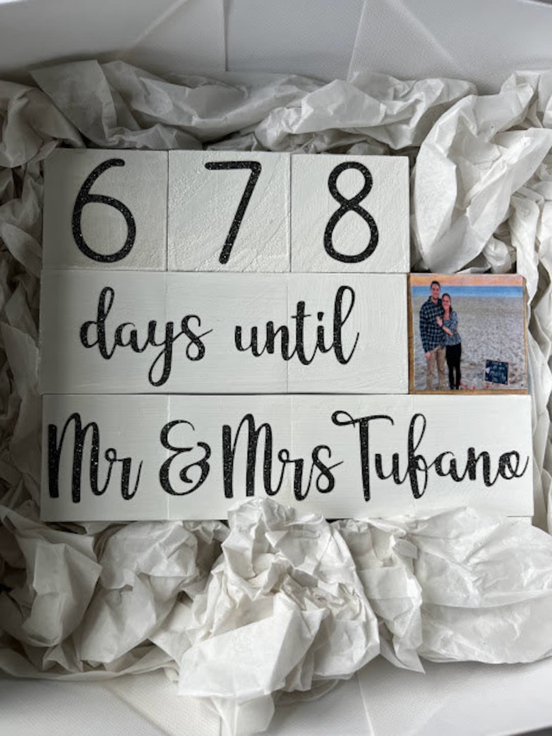 Custom Countdown Blocks - Etsy