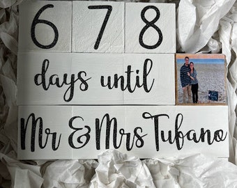 Wooden Countdown Box - Etsy