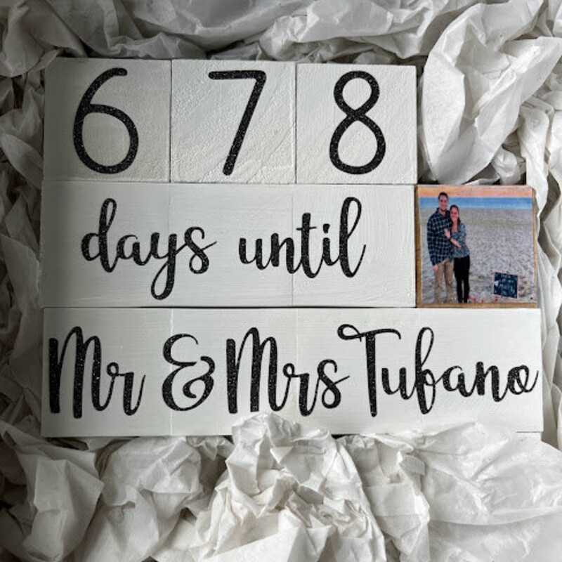 Countdown Blocks - Etsy