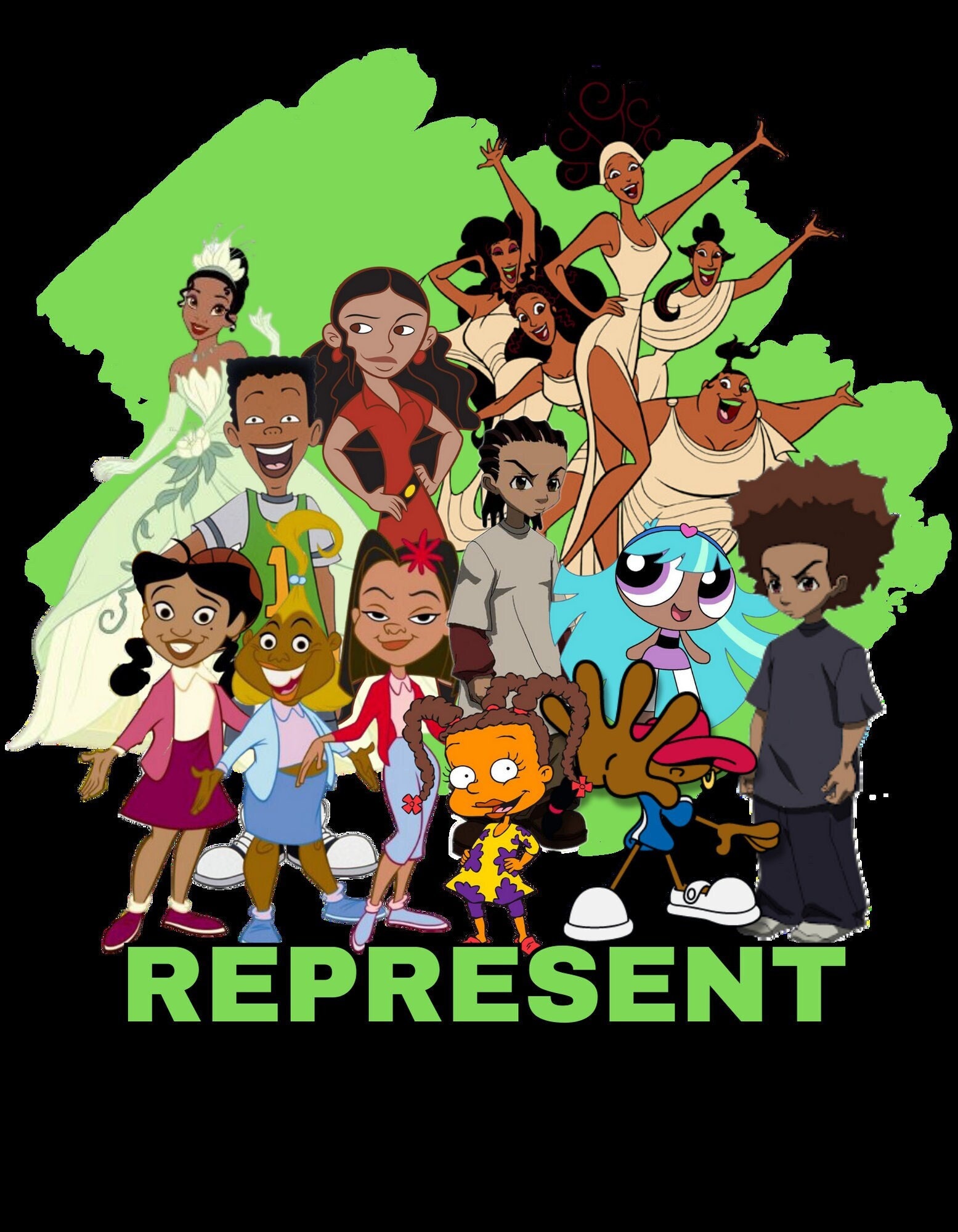 Black Cartoon Characters Male