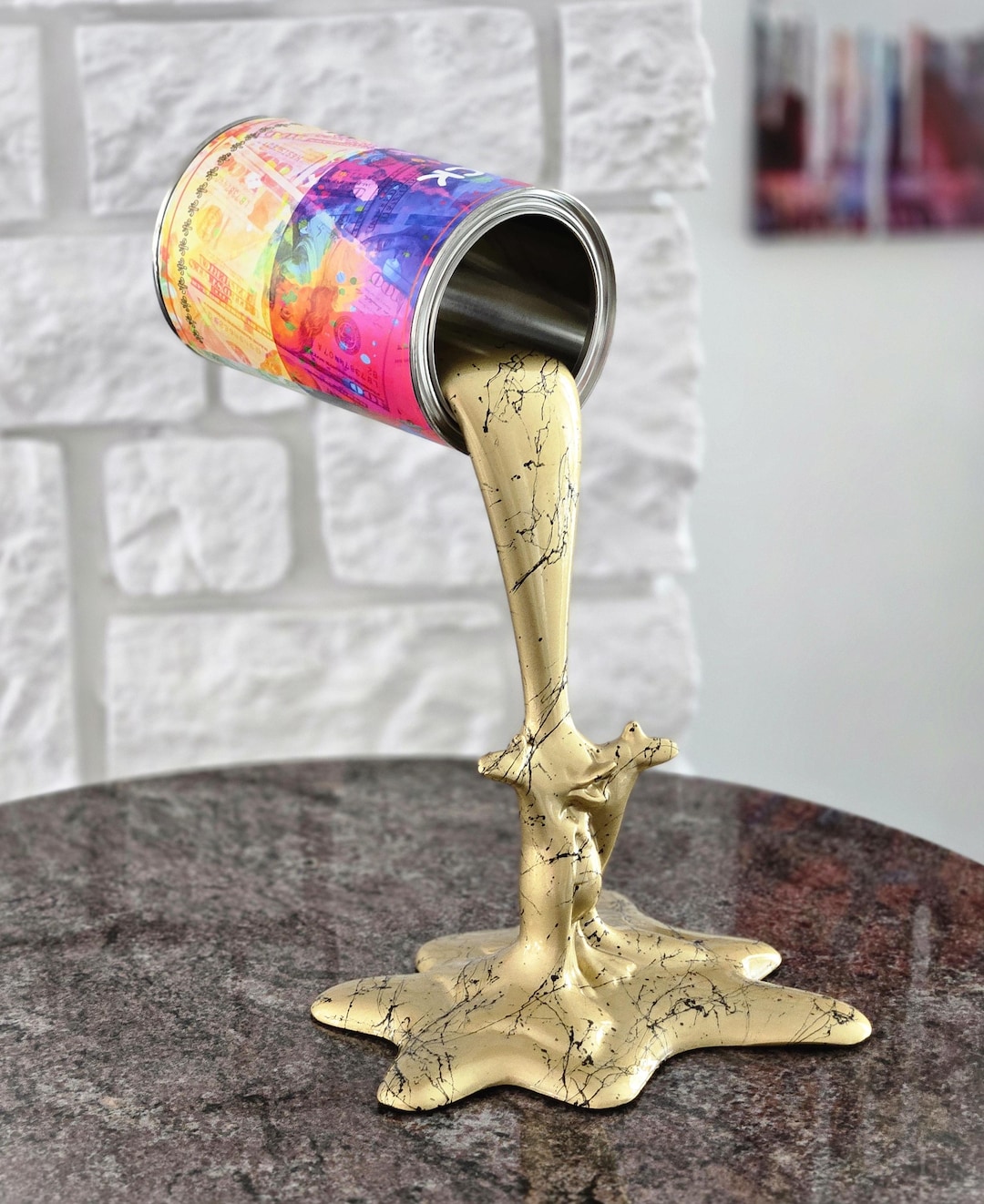 Campbells Fortune Gold Soup Sculpture, Mcduck Edition - Limited Edition ...