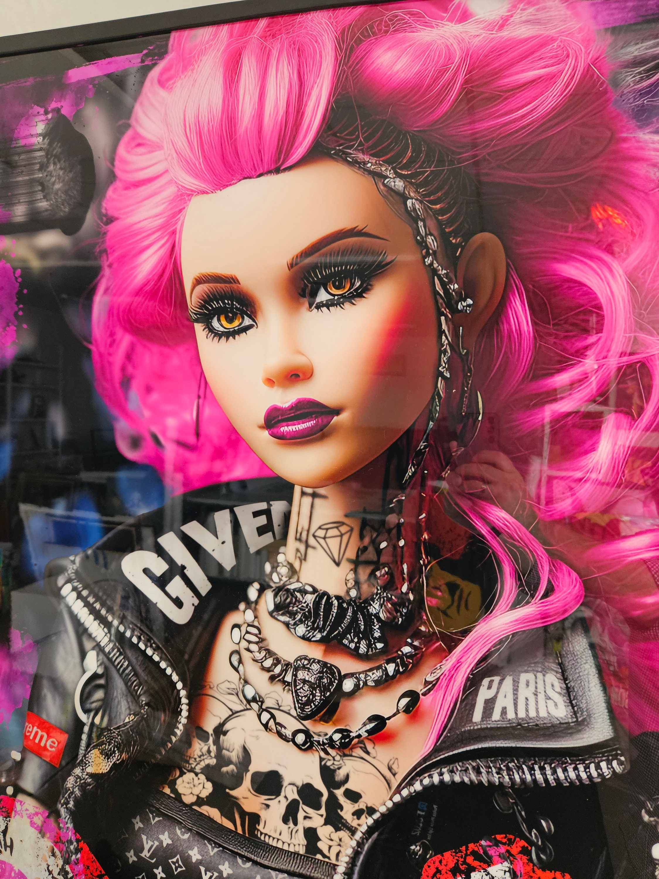 Patryk Konrad & Schevsky Punk Barbie Limited Edition - Etsy