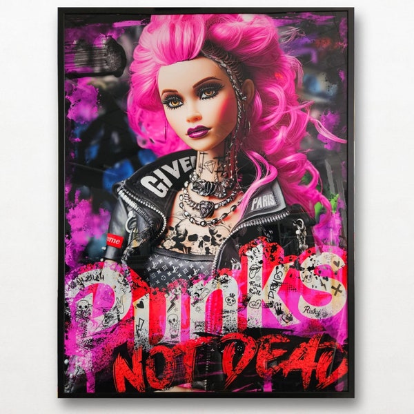 Punk Barbie - Etsy