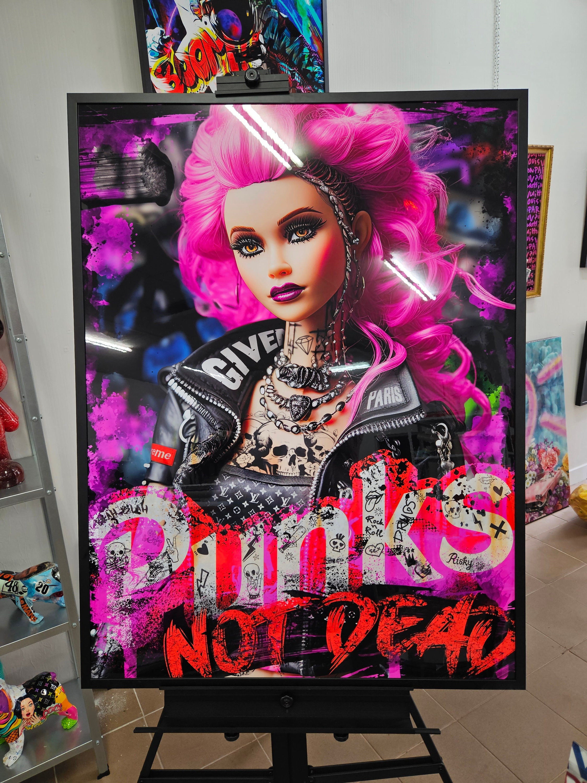 Patryk Konrad & Schevsky Punk Barbie Limited Edition - Etsy