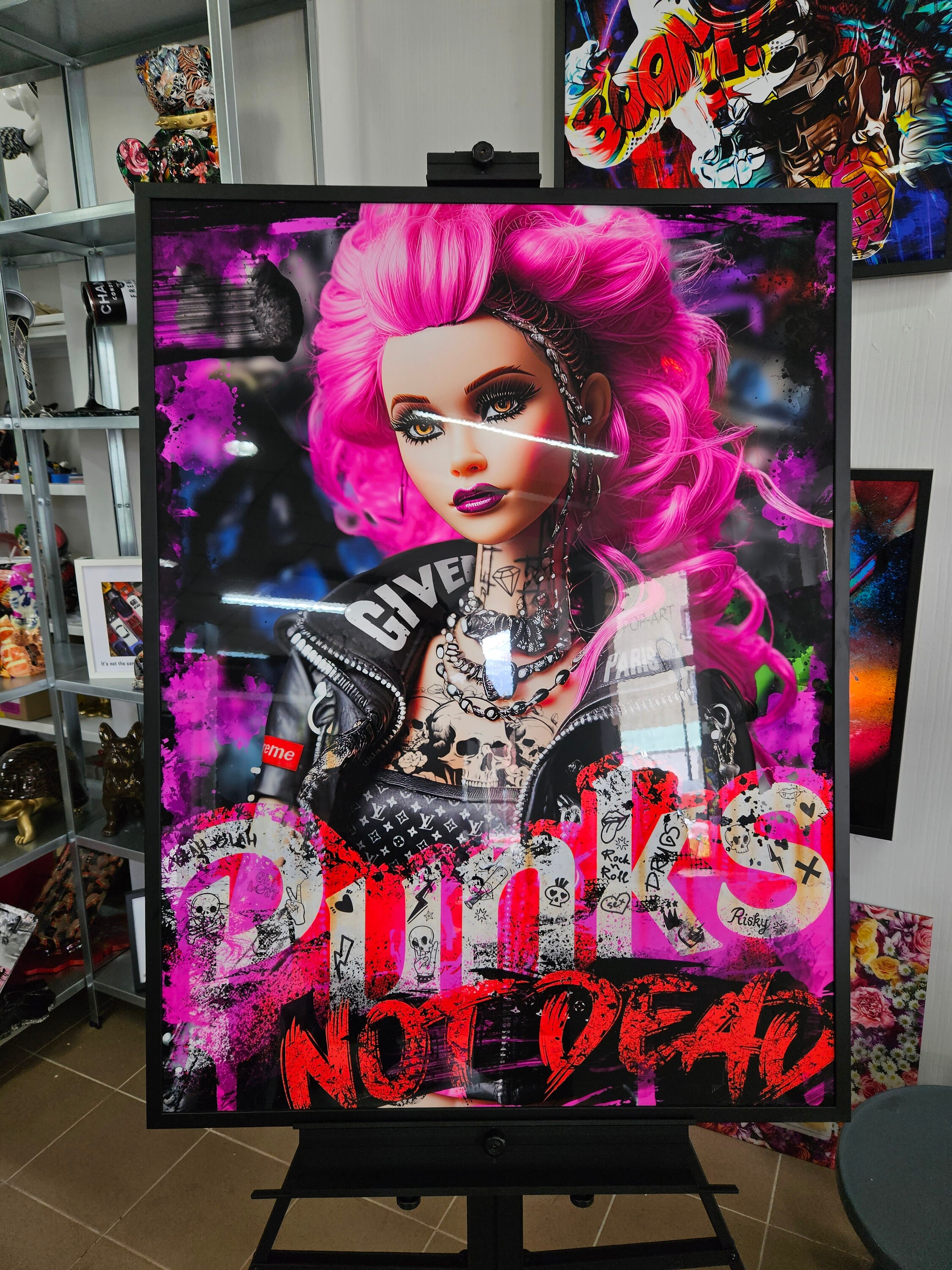 Patryk Konrad & Schevsky Punk Barbie Limited Edition - Etsy