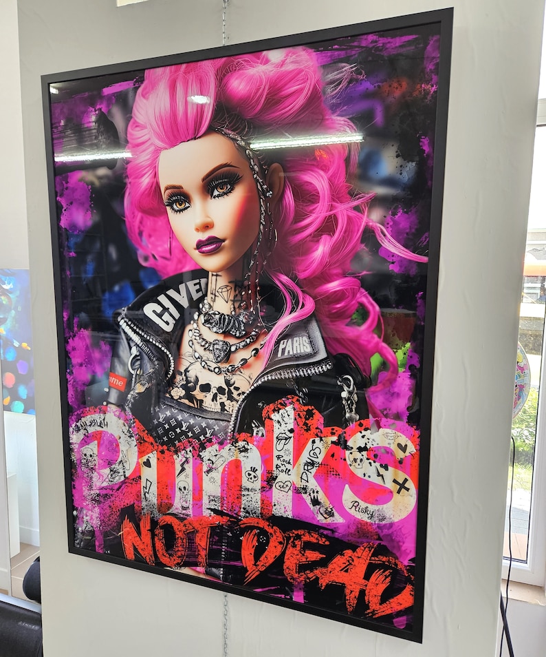 Patryk Konrad & Schevsky Punk Barbie limitierte Auflage - Etsy.de