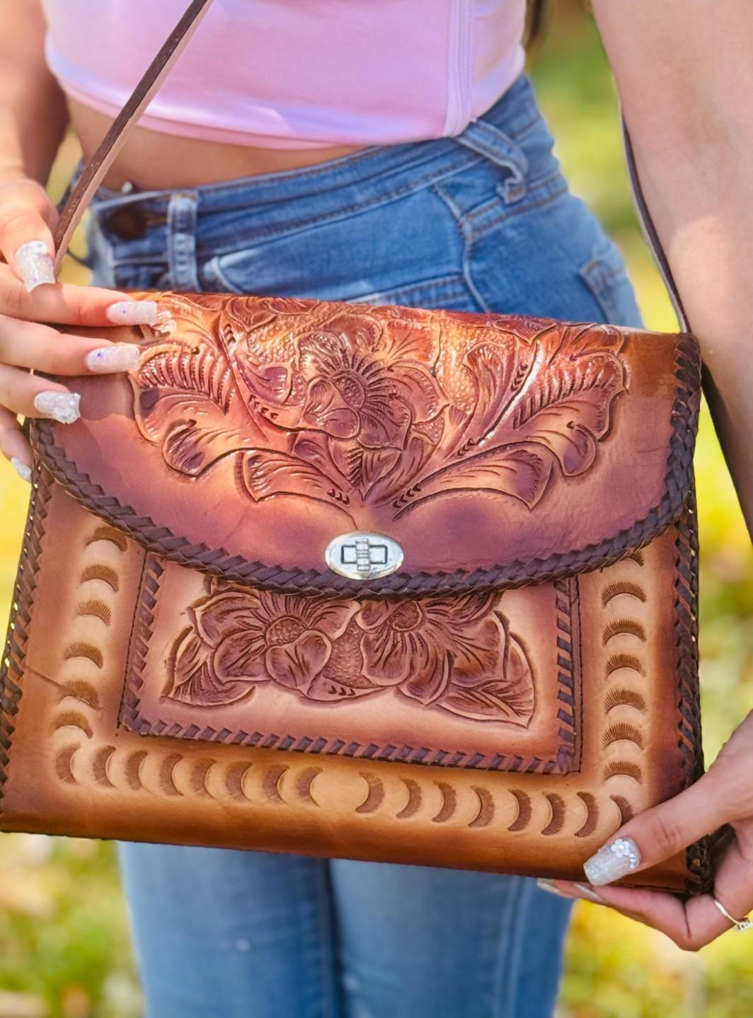 Mexican Hand-stamped Purse Jenny - Etsy