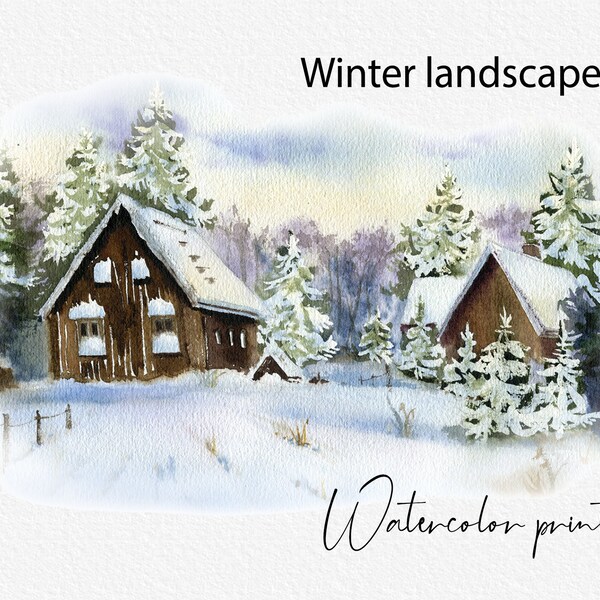 Winter Print Design - Etsy