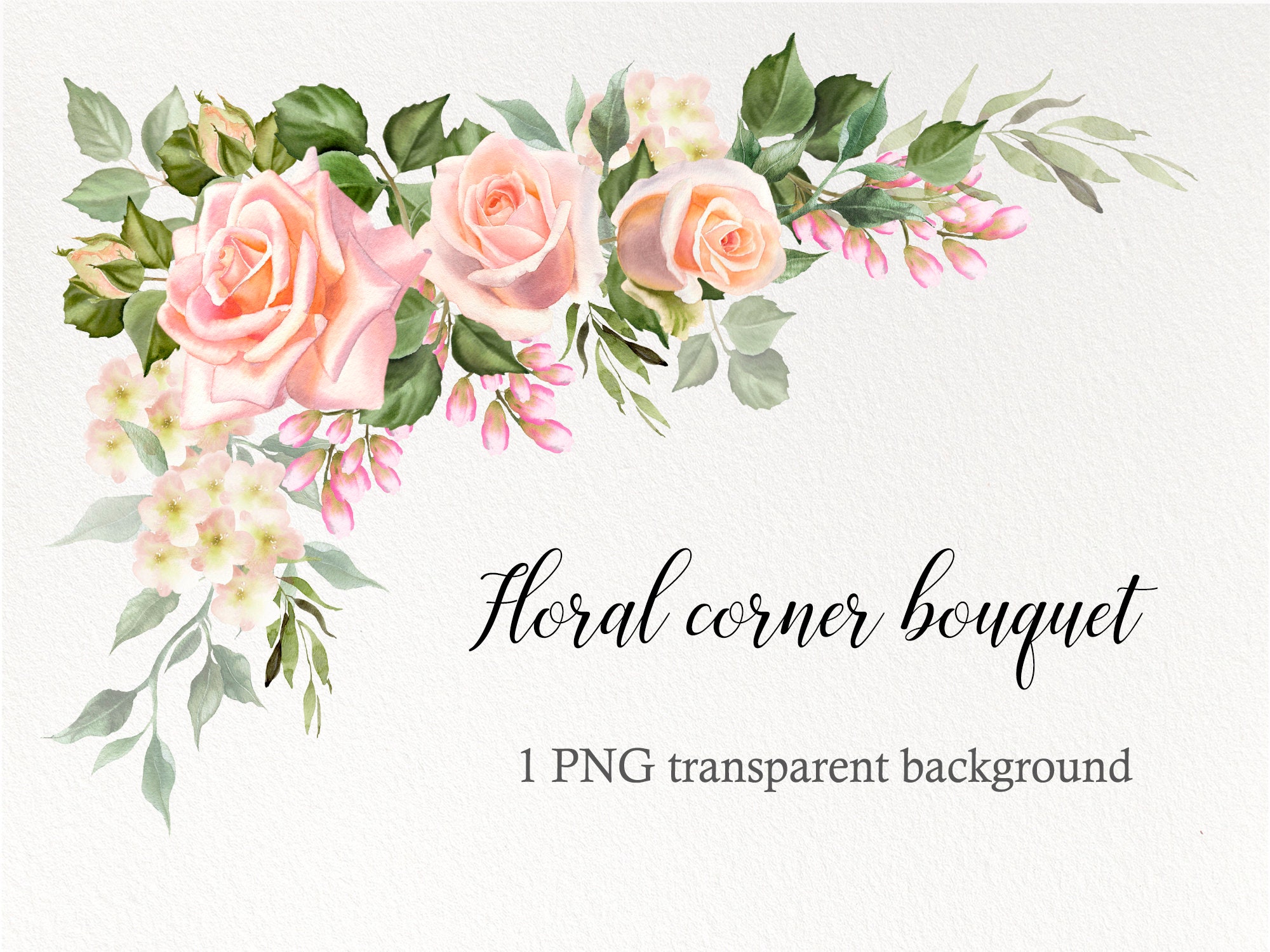 Corner Rose Clipart