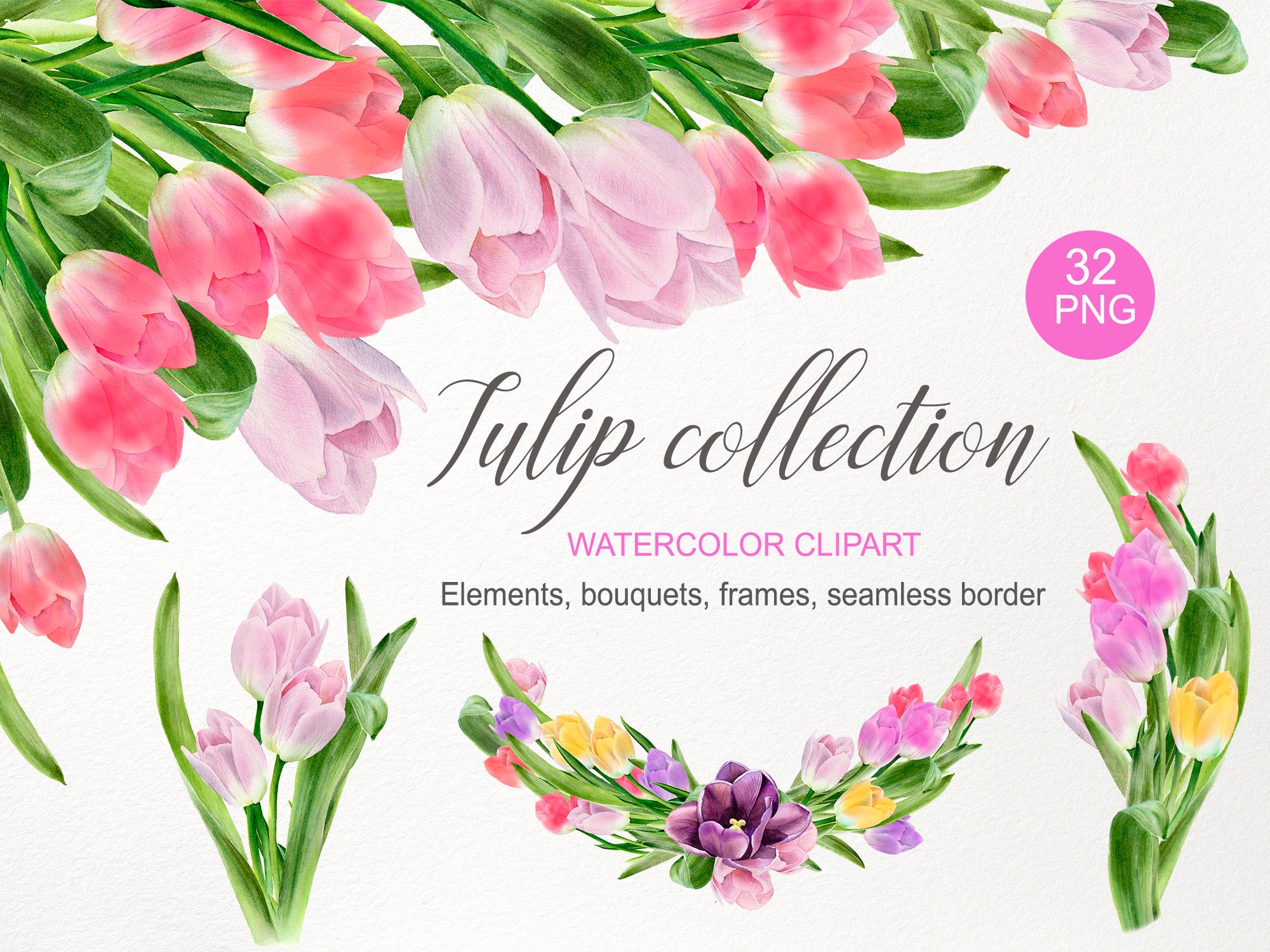 Flower Tulip Clipart