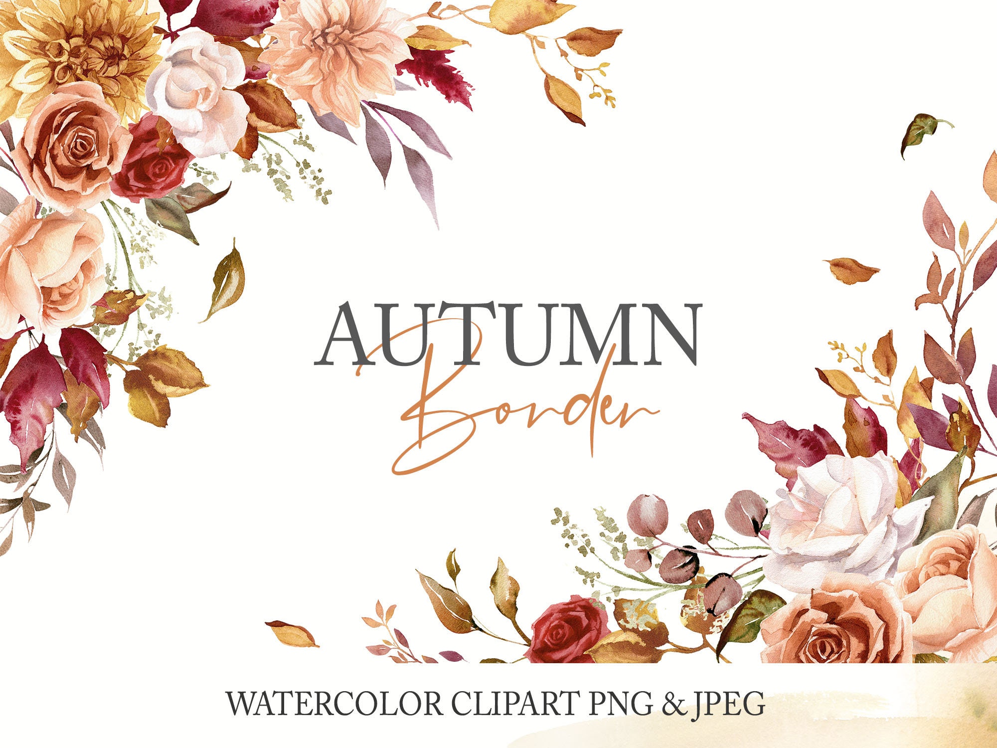 Fall Border Clipart Png